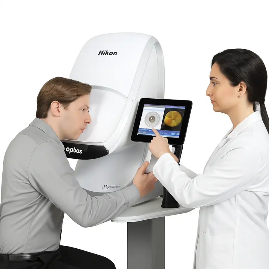 ⭐Exame de retina com Daytona – Sem dilatação da pupila