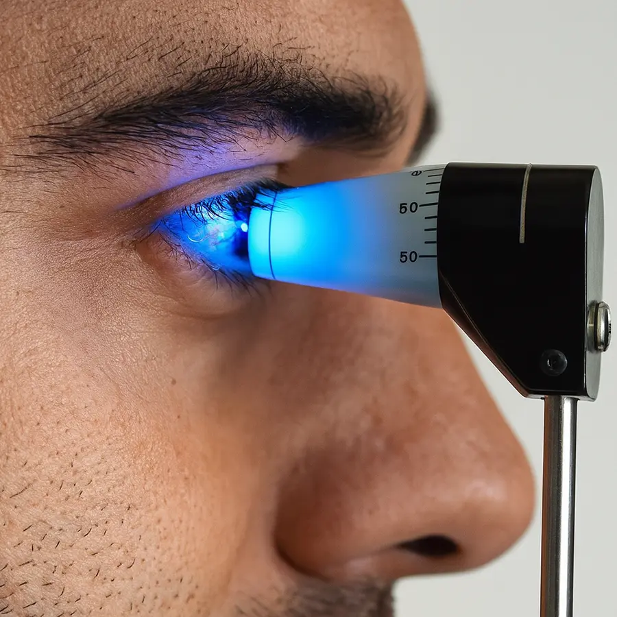 ⭐ Tonometria de Goldmann – Oftalmo Città Barra